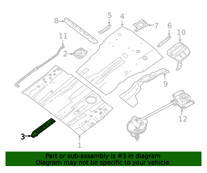 G4575-3JAMA - Seat Belt Reinforcement 2013-2020 Infiniti ...
