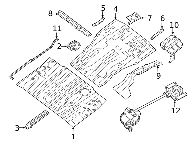 G4575-3JAMA - Seat Belt Reinforcement 2013-2020 Infiniti ...