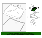 2019-2024 GM Front View Driver Information Camera Bracket 84362518 GM ...