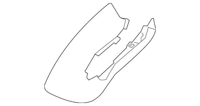 2019-2024 GM Black Windshield Multifunction Sensor Mount Bracket Cover ...