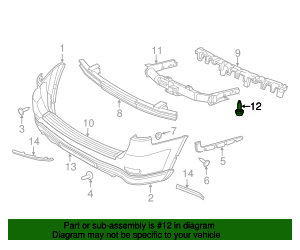 6508668AA - Bolt 2014-2020 Dodge Durango | Detroit Mopar Parts