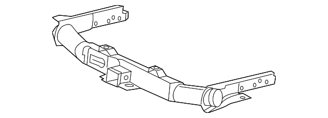 52124606AF - Trailer Hitch 2014-2020 Dodge Durango | Mopar Wholesale Parts