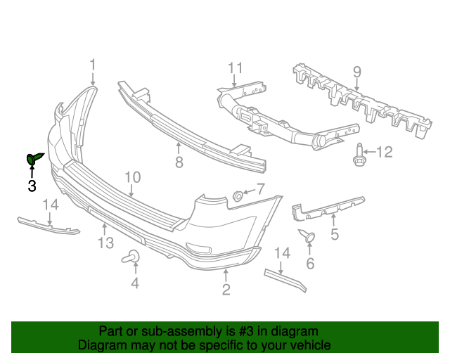 1994-2021 Mopar Bumper Cover Screw 6508183AA | TascaParts.com