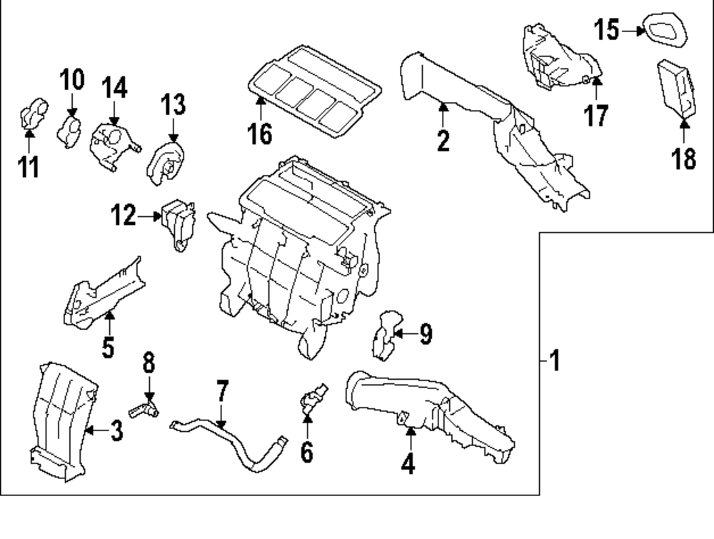 72126VC010 - 2022-2024 Subaru WRX - Inlet Cover | Subaru Parts HQ