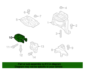2015-2019 Ford Escape Trans Mount AV6Z-6068-B | OEM Parts Online