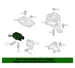 2015-2019 Ford Escape Trans Mount AV6Z-6068-B | OEM Parts Online