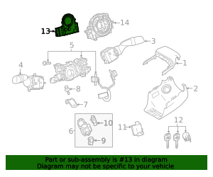 2020-2023 Toyota Angle Sensor 8924B-02190 | OEM Parts Online