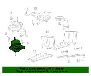2012-2020 Mopar Isolator 5038548AC | TascaParts.com
