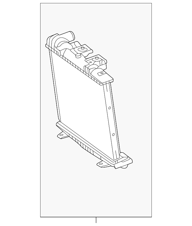 85559347 - Driver Side Engine Radiator 2020-2025 Chevrolet Corvette ...