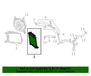 2020-2025 Chevrolet Corvette Radiator 85559346 | Parts Matick Buick GMC