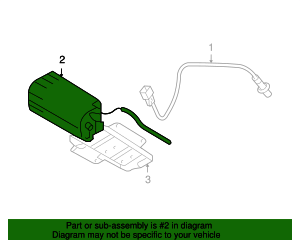 31420-2E300 - Vapor Canister - 2005-2009 Hyundai Tucson | Conicelli Hyundai