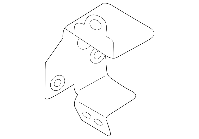 2018-2023 Kia Stinger Receiver Bracket - Driver's Side (LH) 96175-J5000 ...