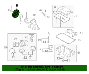 11-23-7-638-551 - Engine Crankshaft Pulley 2007-2016 Mini ...