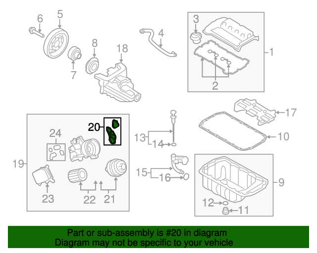 2007-2016 Mini Filter Assembly Gasket 11-42-8-643-758 | Mini Parts Direct