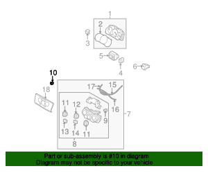 2007-2012 Nissan Versa Knob 27560-EL000 | TascaParts.com