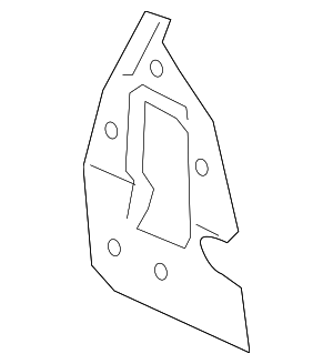 53814-02070 - Front Panel Extension 2009-2013 Toyota | Group 1 Auto Parts