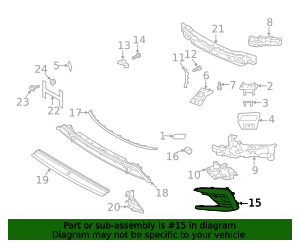2021-2022 Volvo S90 Outer Grille 32227214 | TascaParts.com