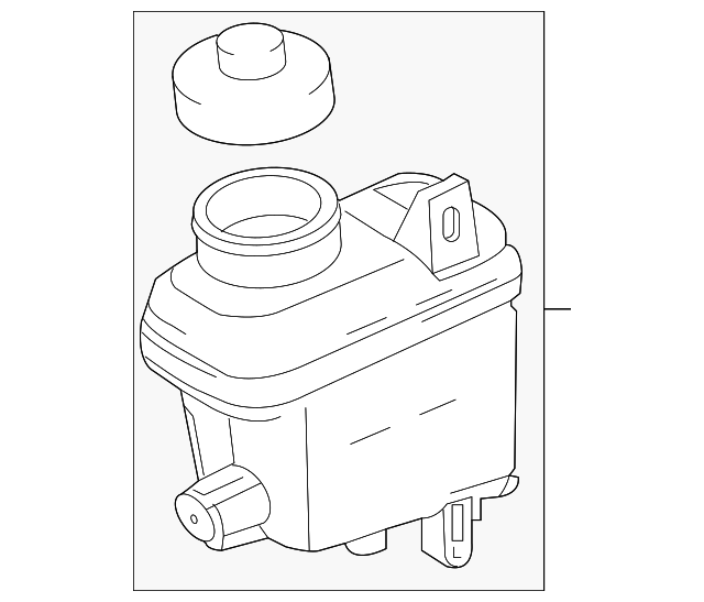 47220-0C060 - Master Cylinder Reservoir - 2007-2021 Toyota | DiscMonster