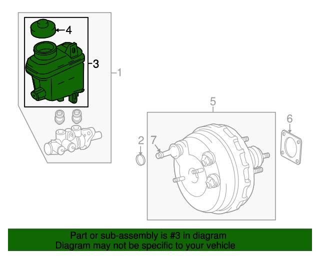 2007-2022 Toyota Master Cylinder Reservoir 47220-0C060 | Sparks Parts