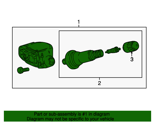 Buy Genuine GM Auto Parts - Sensor (Part # 13540604) | GM Parts Store