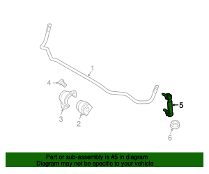 Genuine BMW 33-55-6-777-635 | Stabilizer Link | FREE Shipping on Most ...