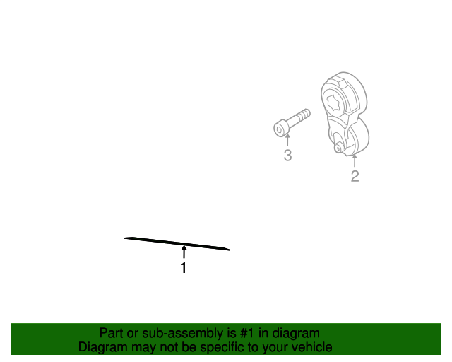11720-EL00A - Serpentine Belt 2007-2012 Nissan Versa | Nissan Parts ...