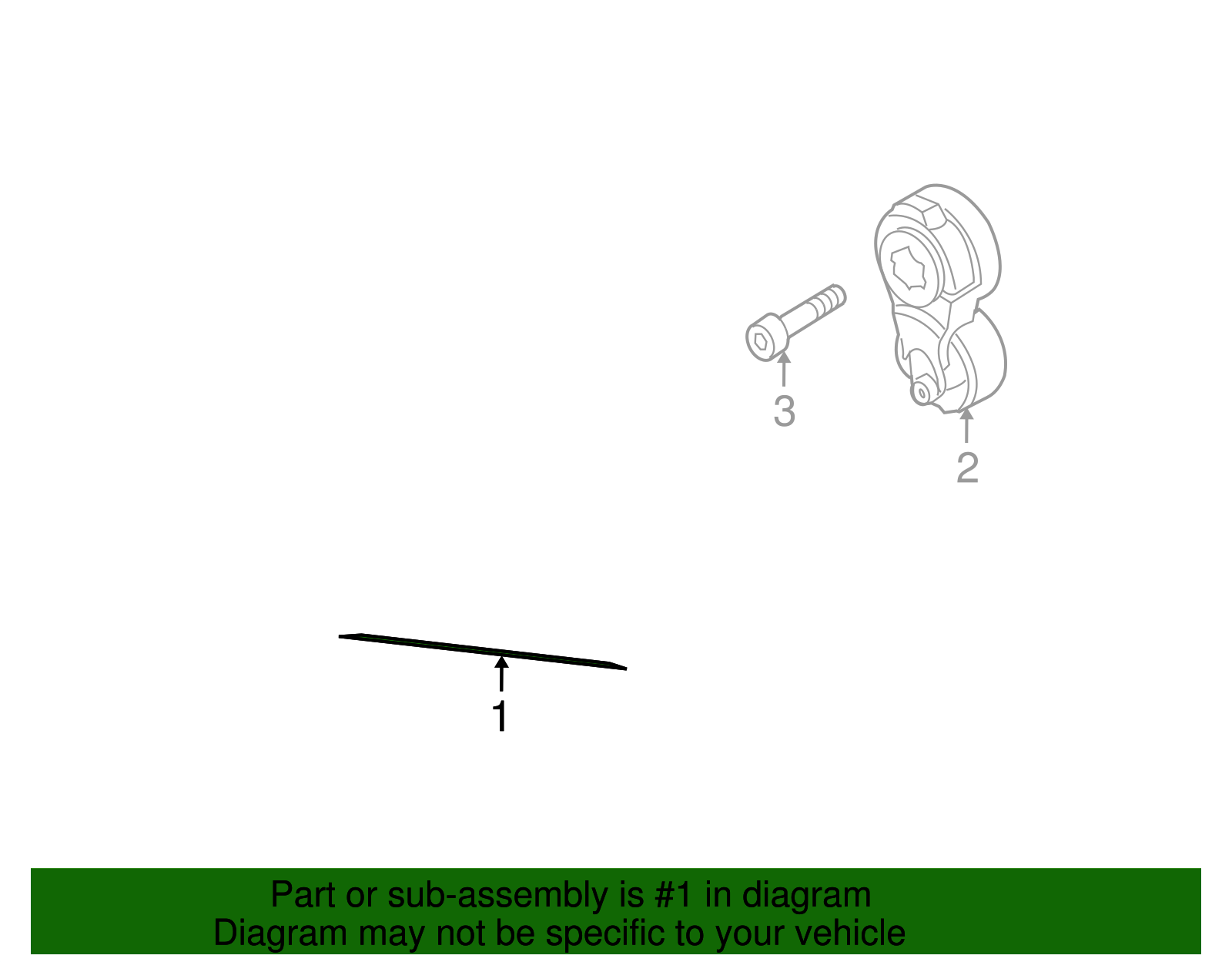 2007-2012 Nissan Versa 2007-2012 Versa Serpentine Belt 11720-EL00A ...