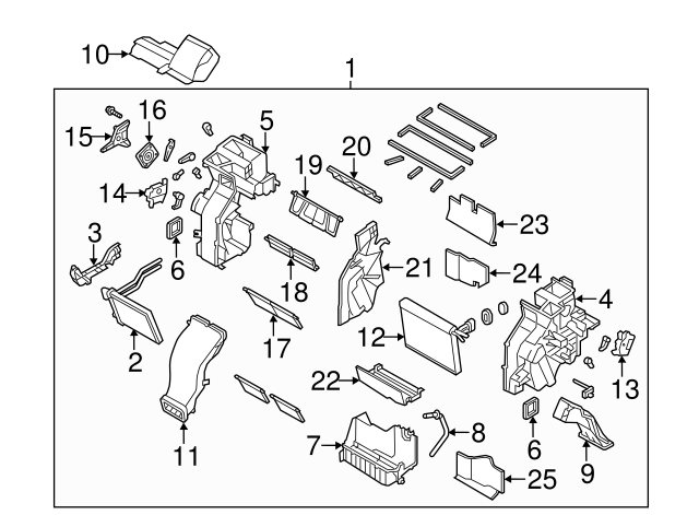 2011-2014 Kia Sorento Actuator 97154-3K000 | OEM Parts Online