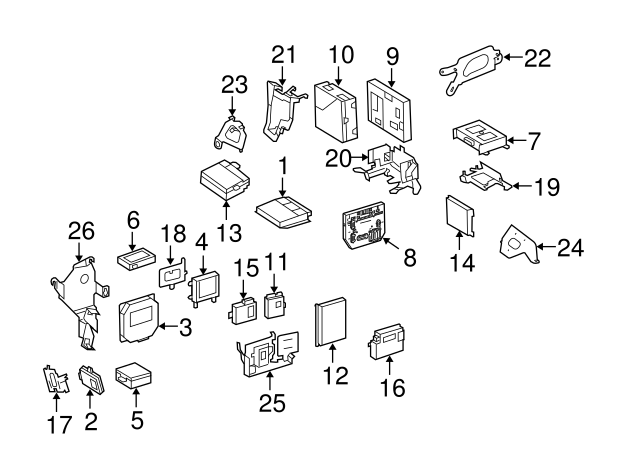 212-440-03-14 - Fuel Pump Controller 2010 Mercedes-Benz | Mercedes-Benz ...