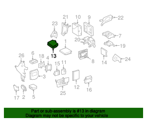 221-540-86-62 - Fuel Pump Driver Module 2007-2014 Mercedes-Benz ...