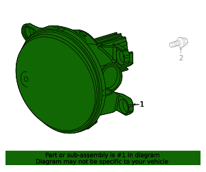 2021-2024 Toyota Sienna Fog Lamp Assembly 81210-08040 | Toyota Parts Center