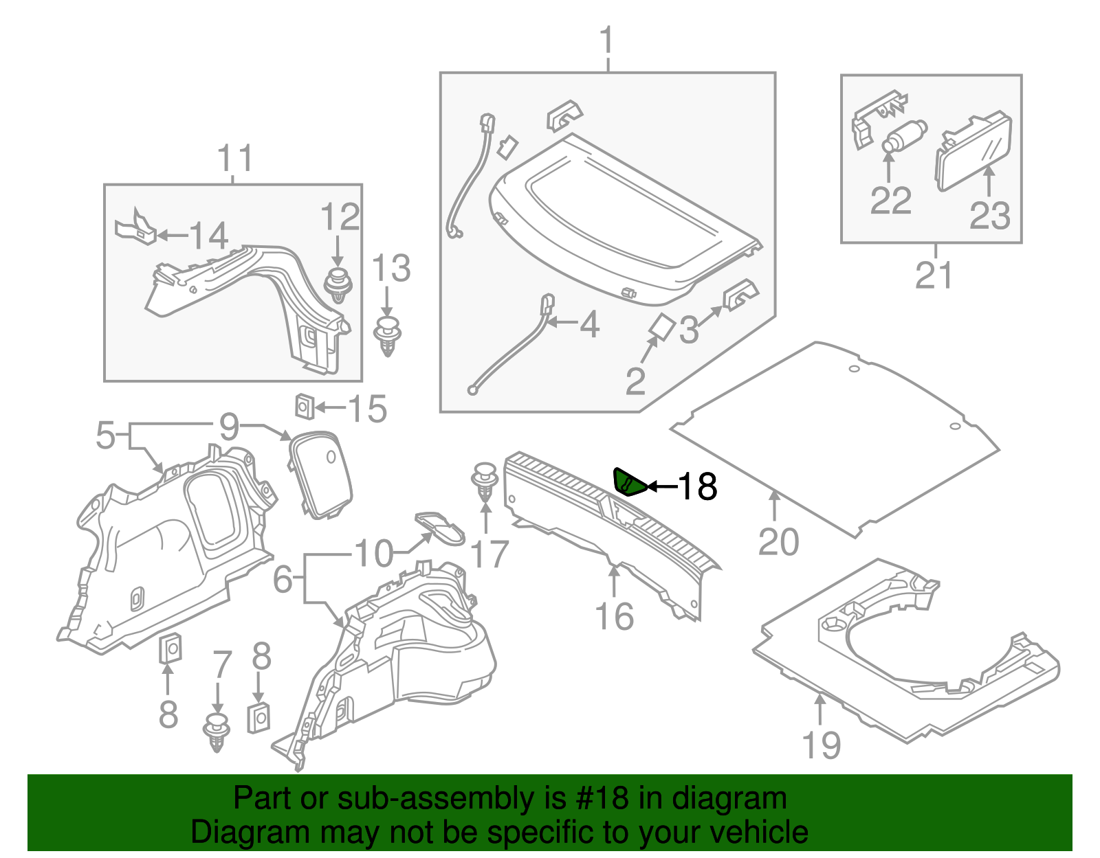 BHN9-68-894 - Striker Cover 2014-2018 Mazda 3 | Florida Mazda Parts