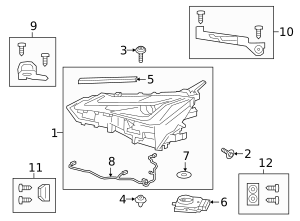 81194-76060 - Repair Bracket 2019-2023 Lexus | Longo Lexus Parts