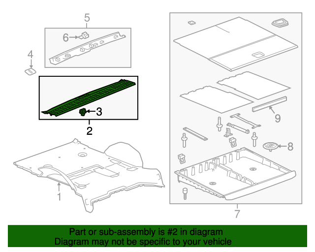 22955009 - Scuff Plate - 2015-2019 GM | Findlay Auto Parts