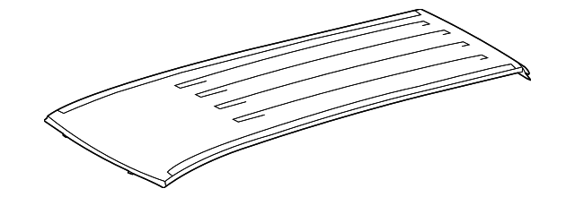 63111-0E340 - Roof Panel - 2020-2023 Toyota Highlander | OEM Genuine ...