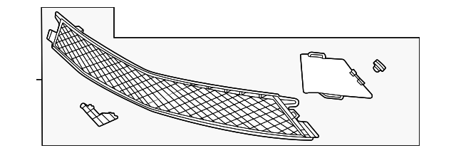 2020-2021 Cadillac CT5 Grille Assembly 84613175 | TascaParts.com