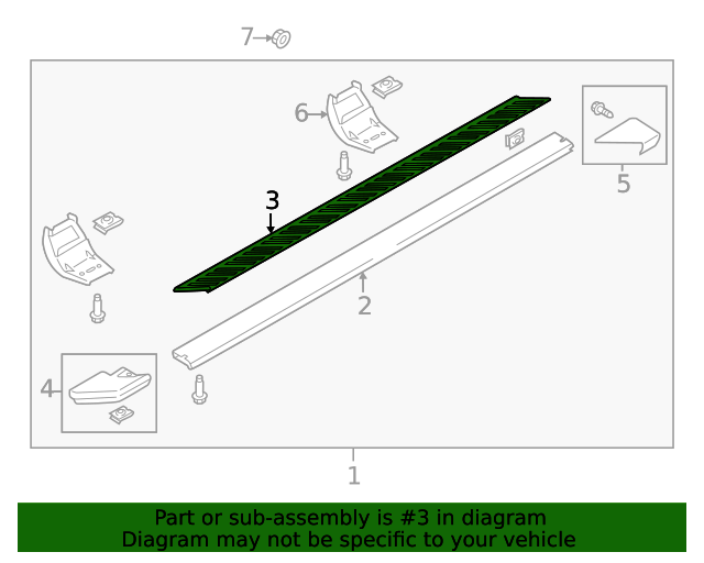2021-2023 Ford F-150 Step Assembly ML3Z-16451-AA | OEM Parts Online