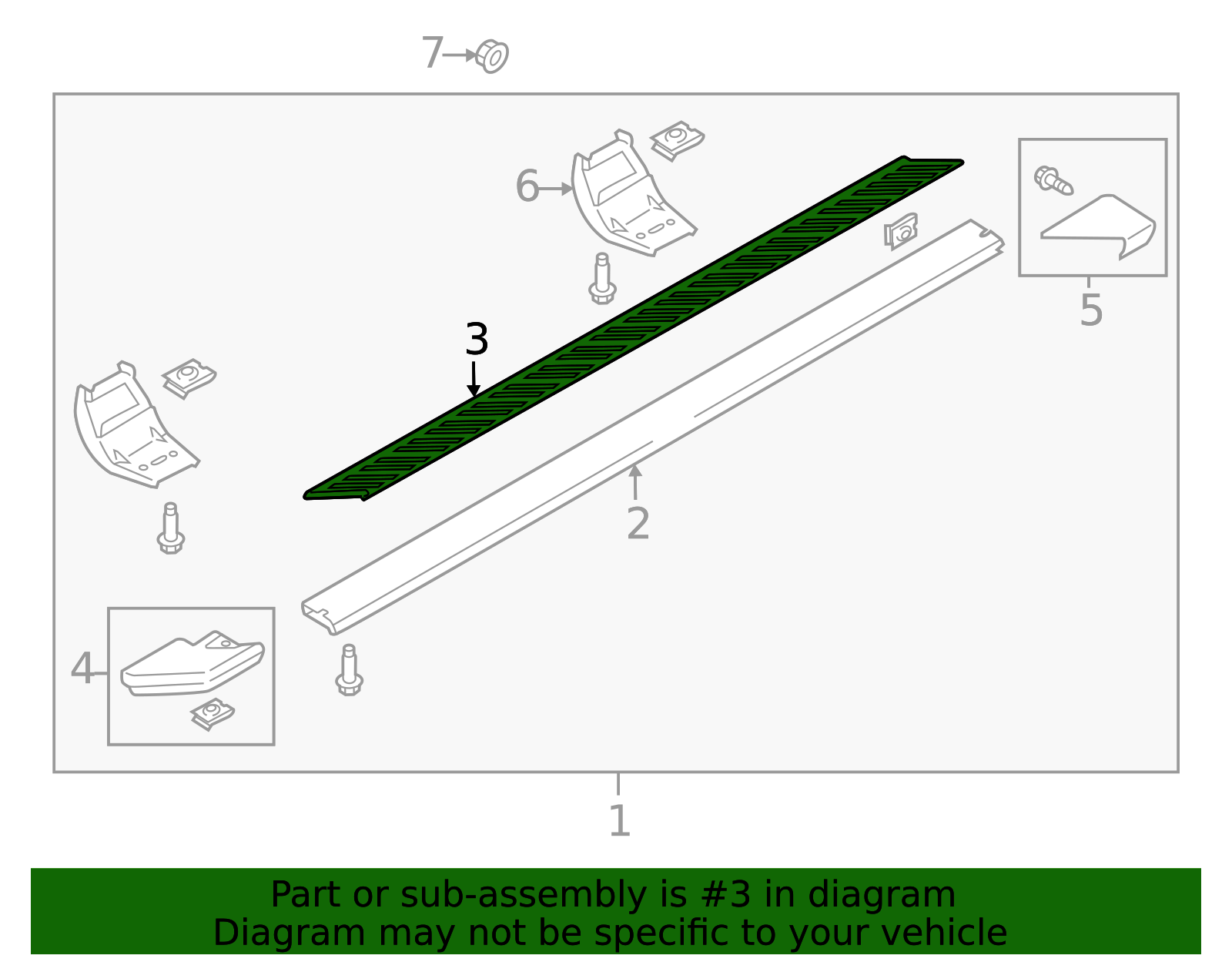 2022-2025 Ford F-150 Step Assembly NL3Z-16450-AA | QuirkParts