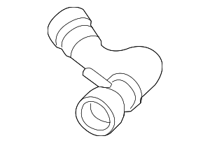 17127646150 - 2011-2018 BMW Upper Hose (17-12-7-646-150) | BMW of South ...