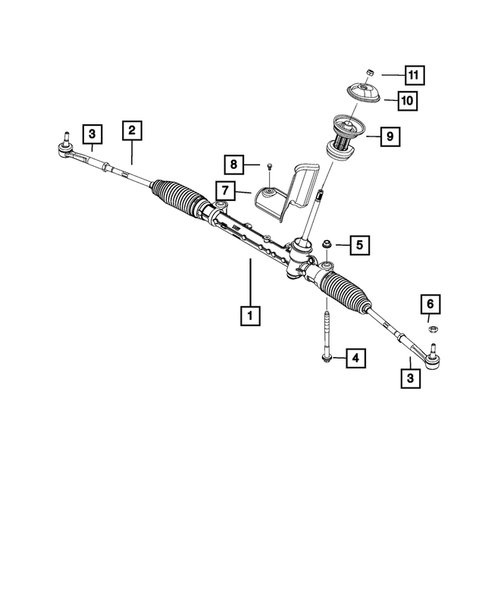 Steering Gear for 2022 Jeep Grand Cherokee L | Mopar Estores