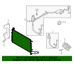 97606-L3000 - Condenser 2021-2024 Kia K5 | Kia.Parts Store
