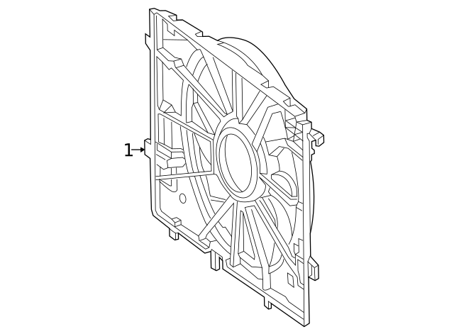 Genuine OEM Fan Assembly | 099-906-19-01 | Fits Select 2016-2020 ...