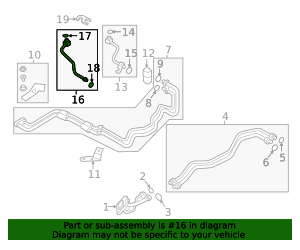 4M0-816-725-D - Suction Line 2017-2024 Audi | AutoNation Parts