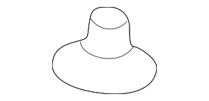 2002-2006 Subaru Rocker Molding Clip 909140020 | Subaru Parts Guys