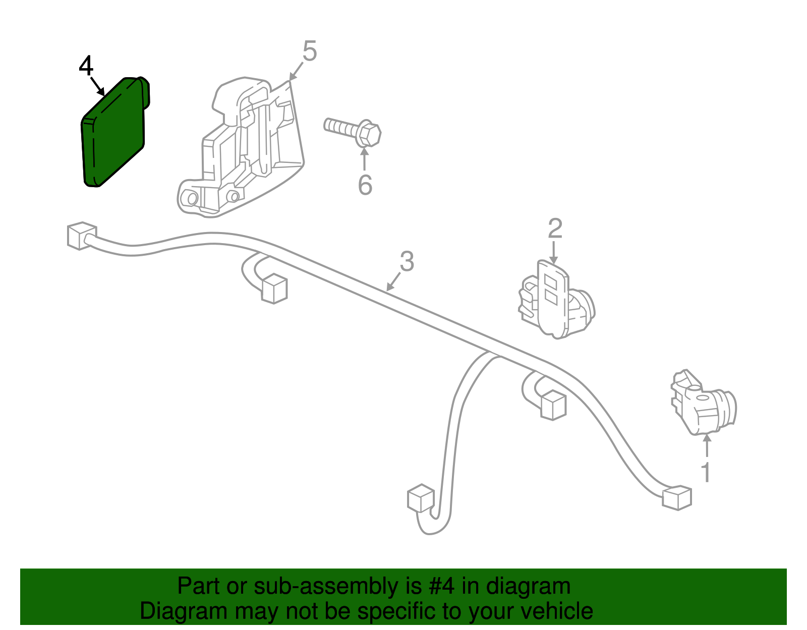 36931-TVA-A02 - Object Sensor 2020 Honda Accord | Honda Parts Online