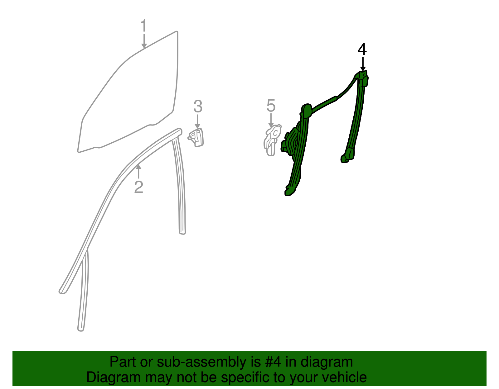51337020659 - 1999-2005 BMW Window Regulator (51-33-7-020-659) | BMW of ...