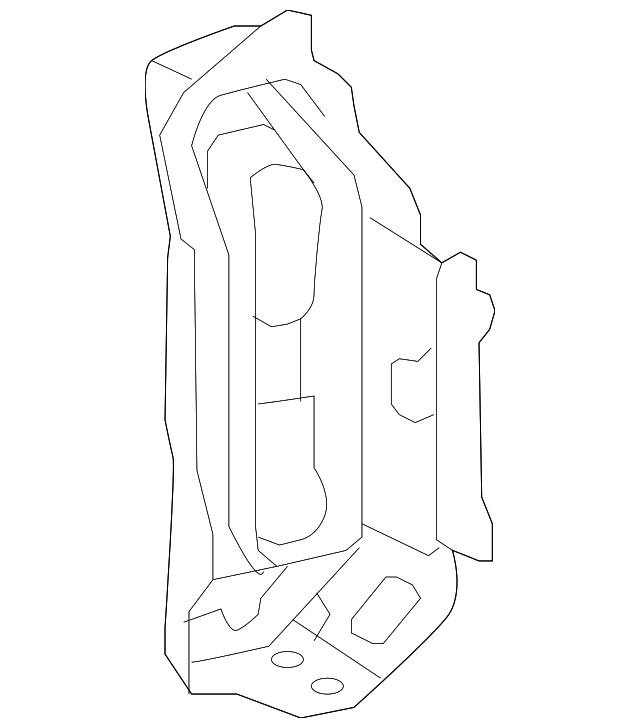 2007-2012 Toyota Yaris Side Support 53203-52907 | Sparks Parts