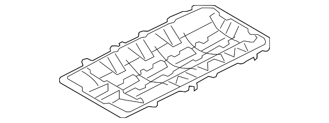 Genuine OEM Ford Part - Oil Pan Gasket BL3Z-6710-A | Genuine OEM Ford ...