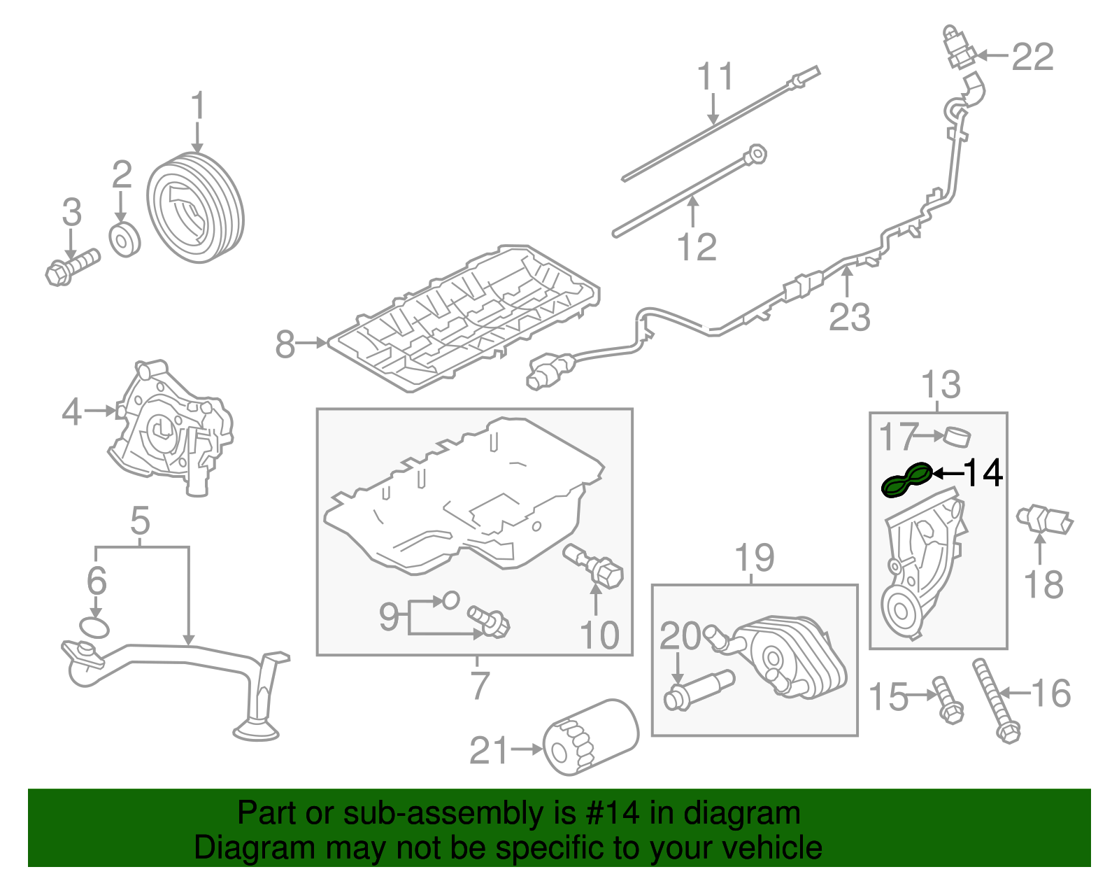 BL3Z-6840-B - Adapter Gasket 2011-2014 Ford F-150 | AutoNation Parts