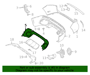 247-885-03-03 - Lower Cover 2021-2023 Mercedes-Benz GLB 35 AMG ...